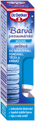 Farba gélová modrá - Výrobky