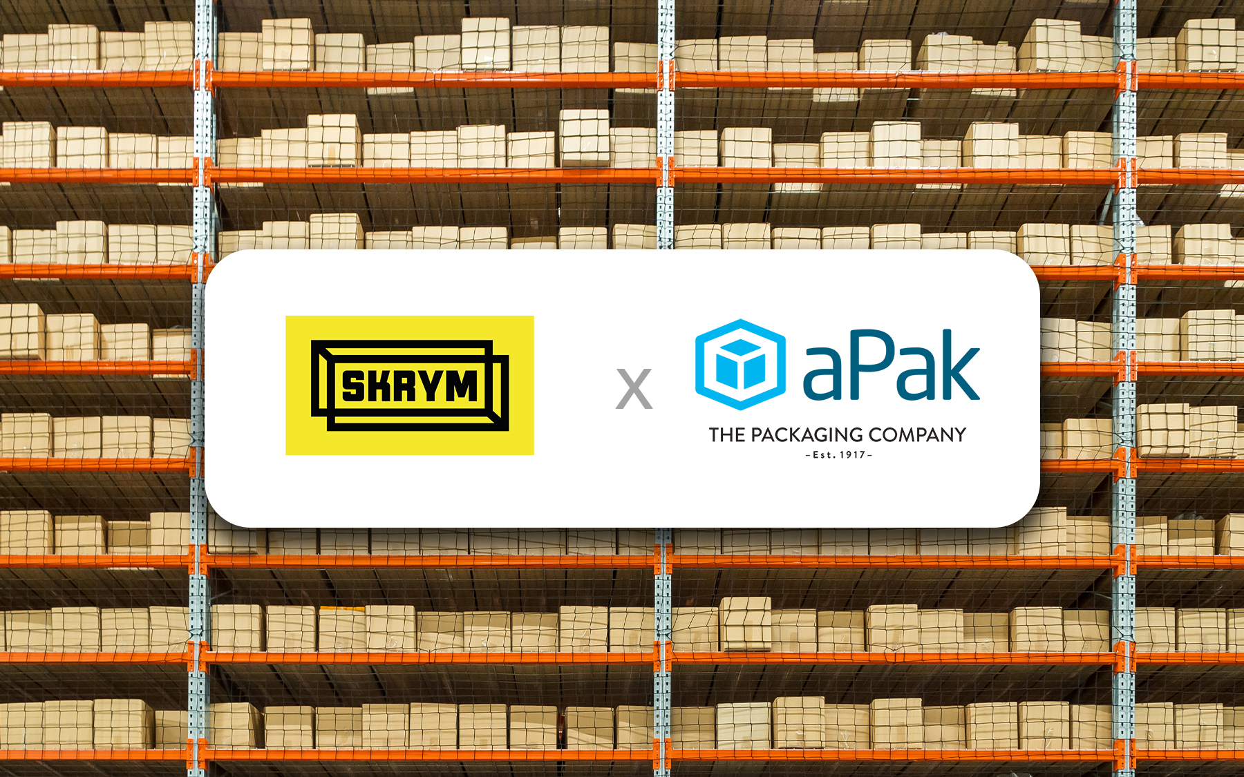Skrym | Skrym and aPak to reduce air in packaging