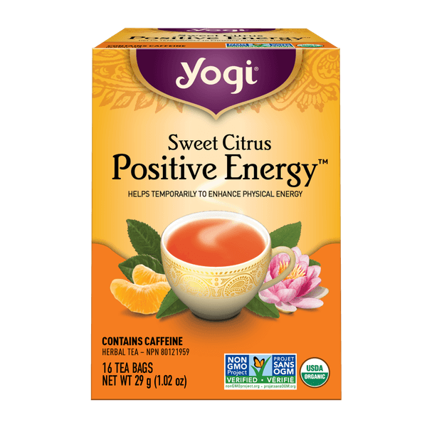 Sweet Citrus Positive Energy | Yogi Tea