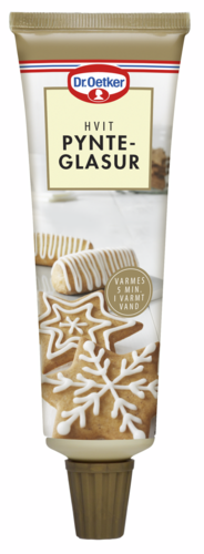 Hvid pynteglasur - Produkter