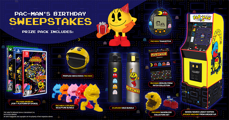 Let’s Celebrate PAC-MAN’s 42nd Birthday! | Bandai Namco Entertainment America Inc.