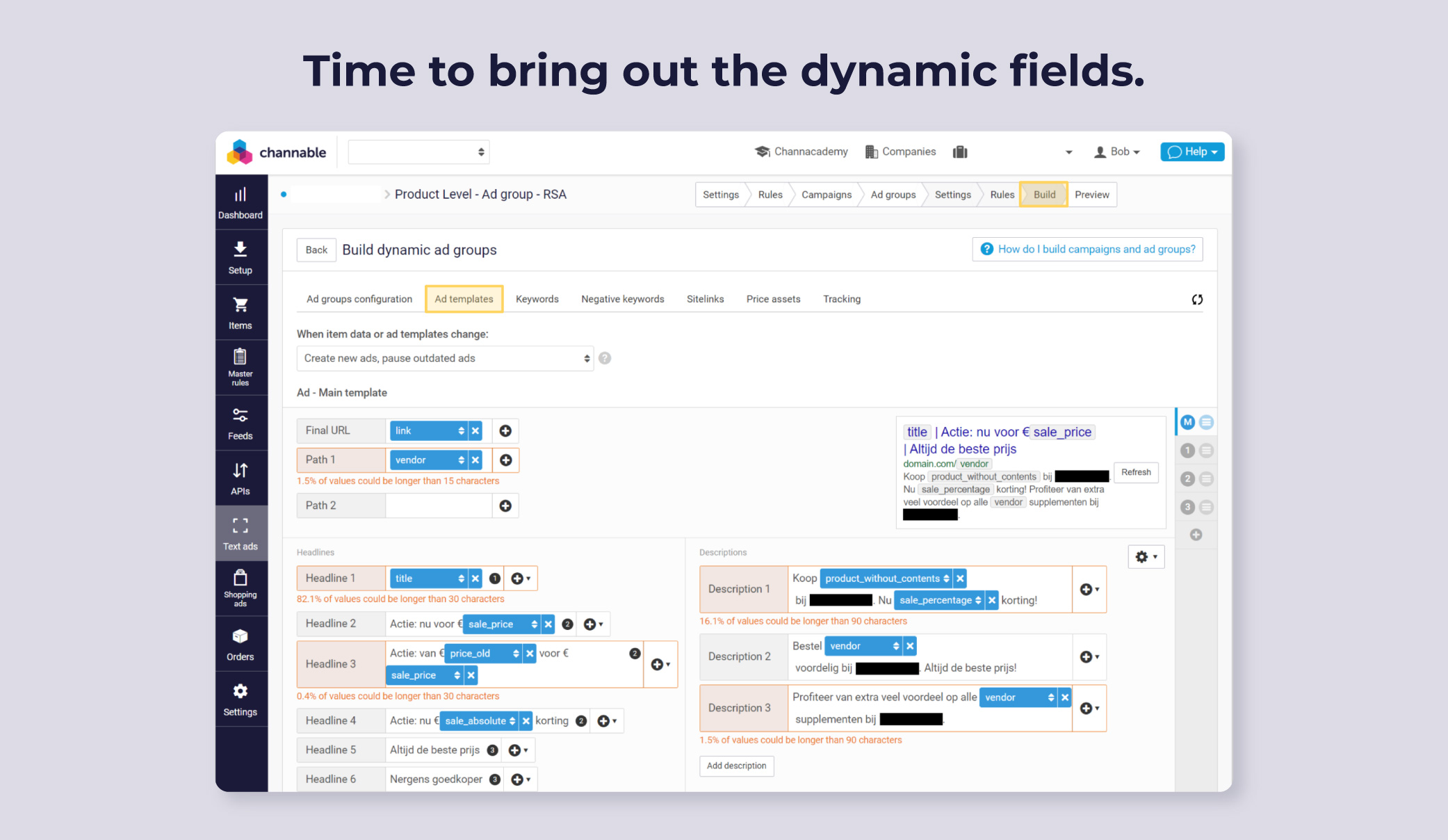 Next Level eCommerce: Mastering dynamic feed-based campaigns