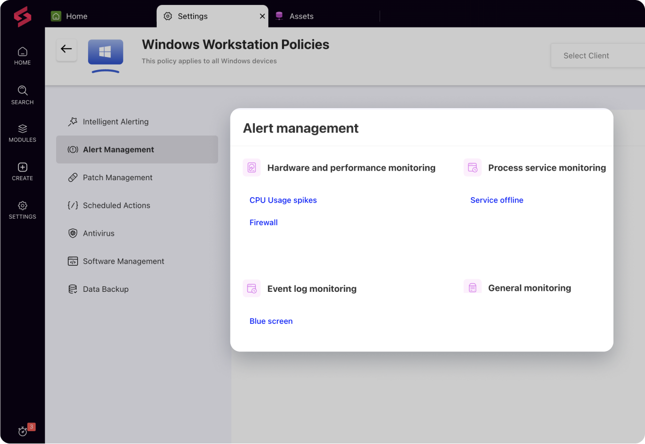 SuperOps.ai | Alert Management