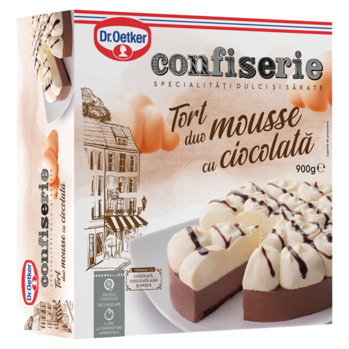 Confiserie Tort Duo Mousse cu ciocolată | Dr. Oetker