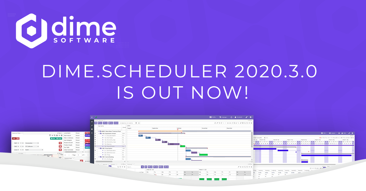 Announcing Dime.Scheduler 2020.3.0 | Dime Software