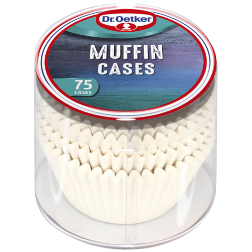 White Muffin Cases - Baking Cases | Dr. Oetker