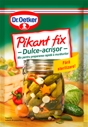 Pikant fix dulce acrișor | Dr. Oetker