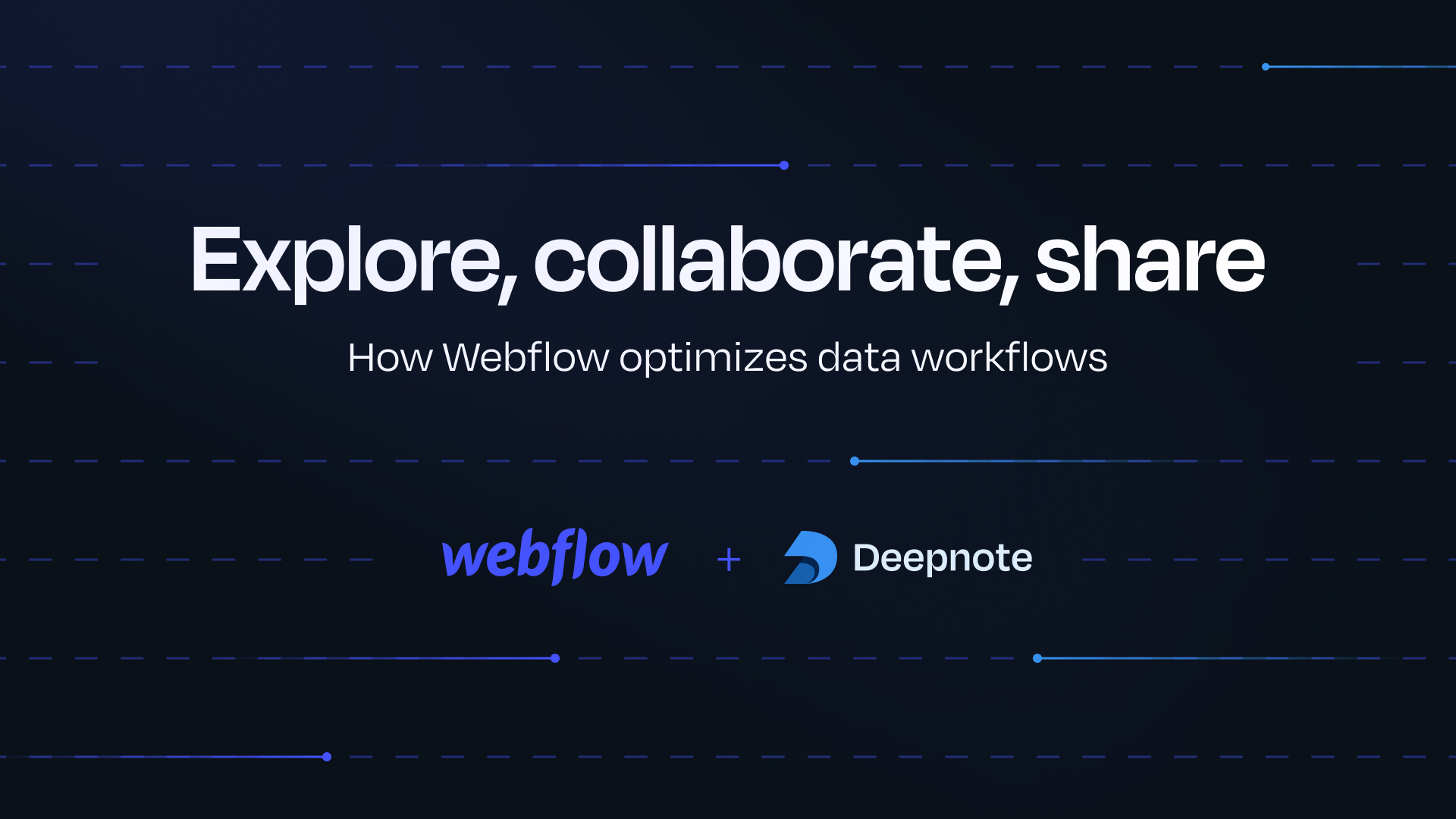 How Webflow optimizes data workflows