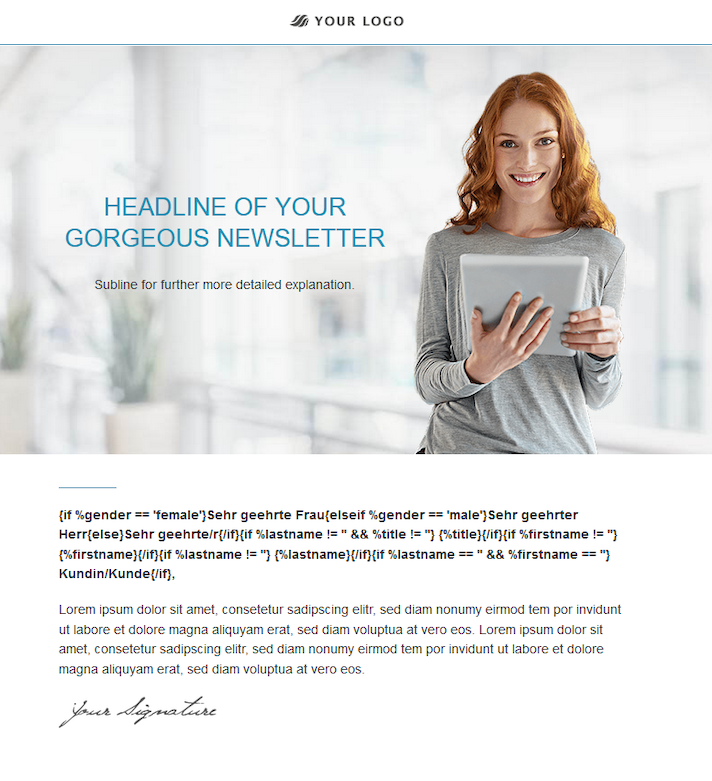 Die 15 besten kostenlosen Newsletter-Templates | OMR Reviews