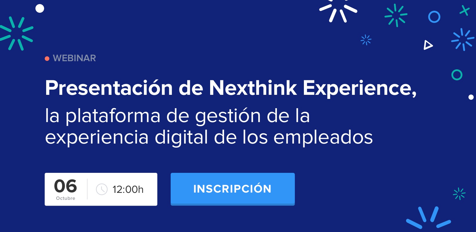 Presentación de Nexthink Experience, la plataforma de gestión de la ...