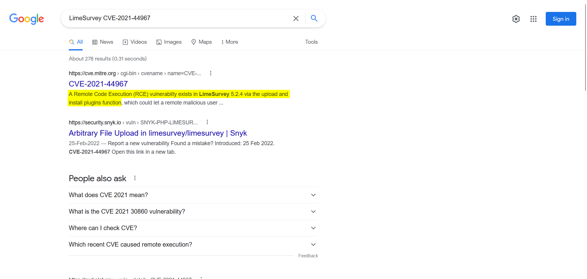 [CVE-2021-44967] LimeSurvey RCE