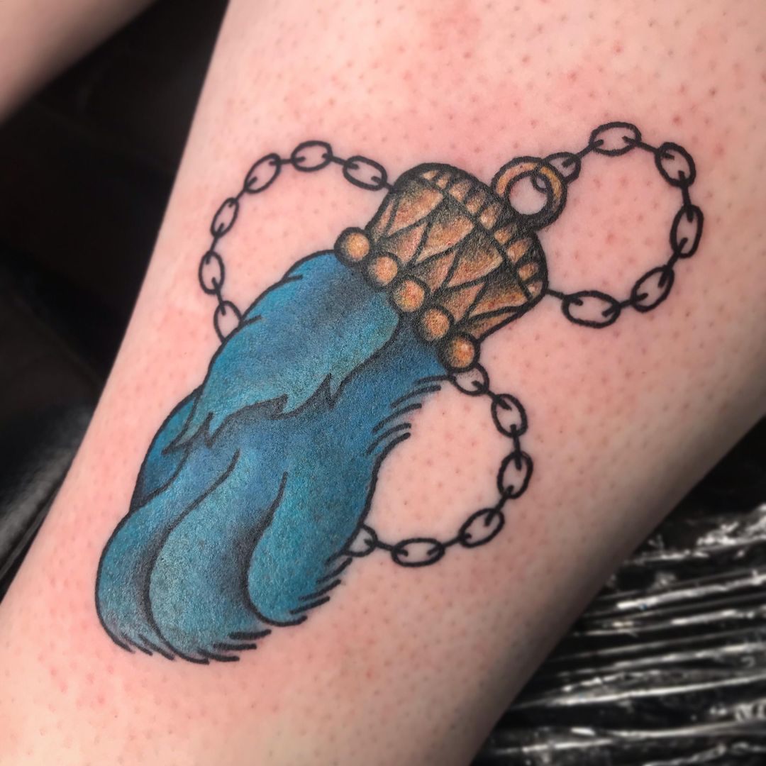 Traditional Rabbit Foot Tattoo