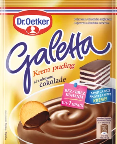 Galetta s okusom čokolade - Instant deserti | Dr. Oetker