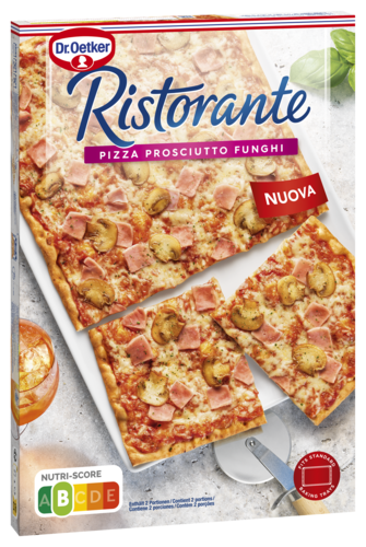 Ristorante Grandissima Prosciutto Funghi 580g. - Ristorante | Dr. Oetker
