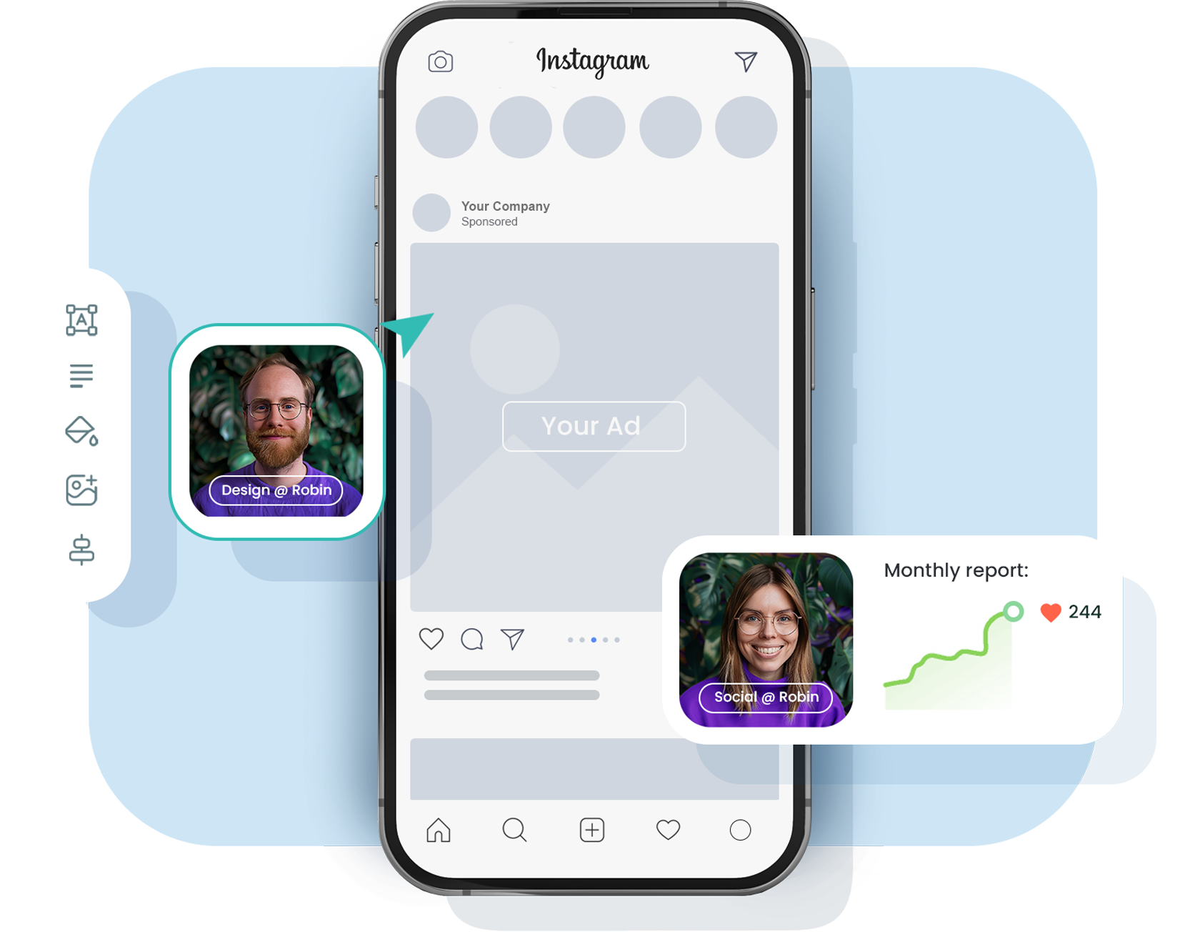 Annonsering på Instagram för Företag | Vi hjälper dig | Robin