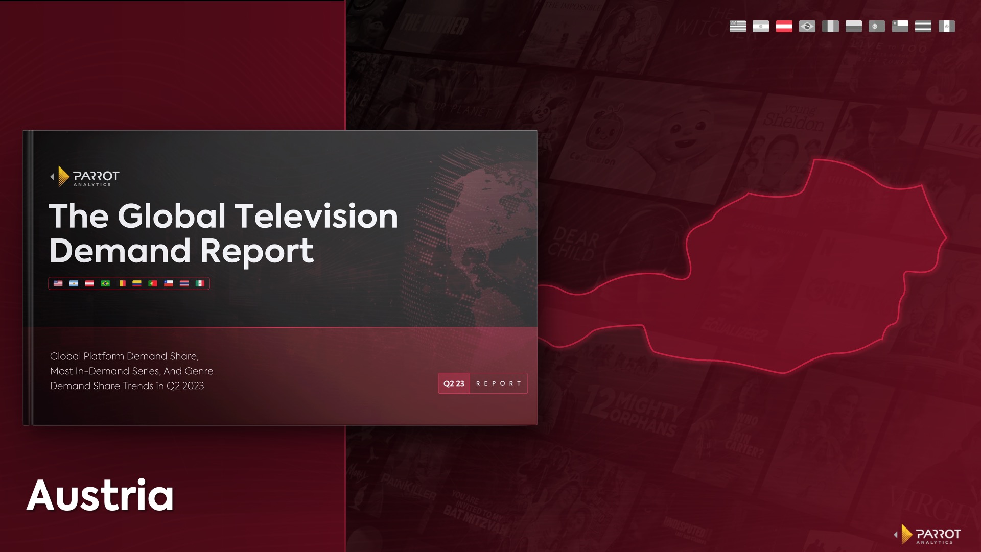 Austria television and streaming market share analysis Q2 2023: Netflix ...