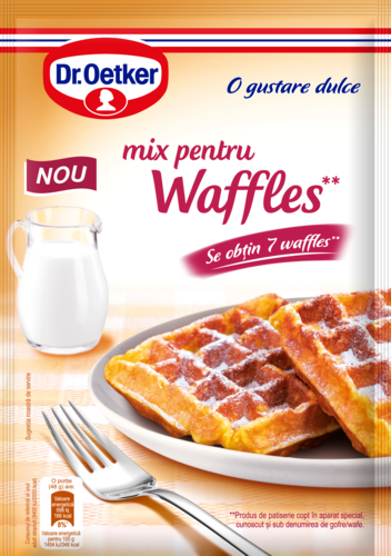 Mix pentru Waffles - O gustare dulce | Dr. Oetker Mix pentru Waffles - O gustare dulce | Dr. Oetker