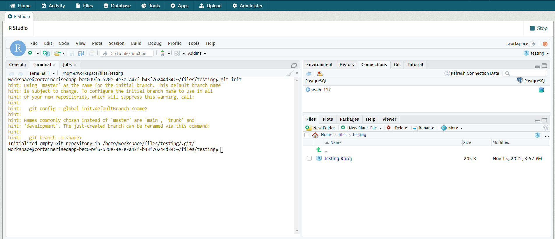 Aridhia DRE Knowledge Base