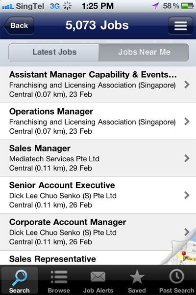 Jobstreet.com launches â€˜Jobs Near Me' feature for the iPhone ...