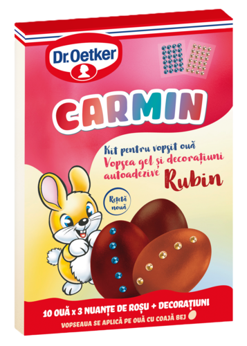 Carmin kit gel Rubin - Carmin | Dr. Oetker