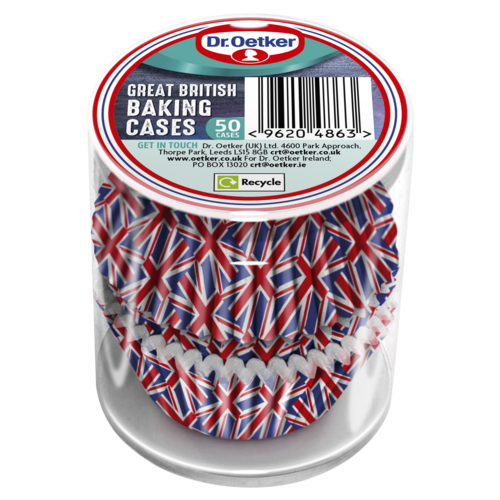Great British Baking Cases 6 x 50pc - Products