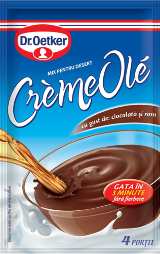 Crème Olé cu gust de ciocolată și rom - Crème Olé | Dr. Oetker
