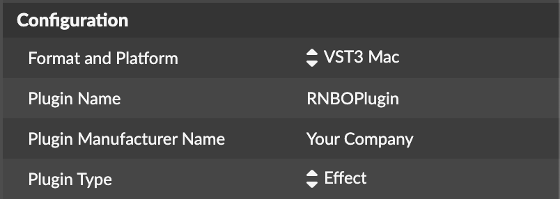 RNBO Export Sidebar Overview | Cycling '74