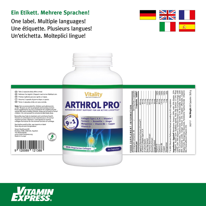 Arthrol Pro | Gelenk Kapseln bestellen