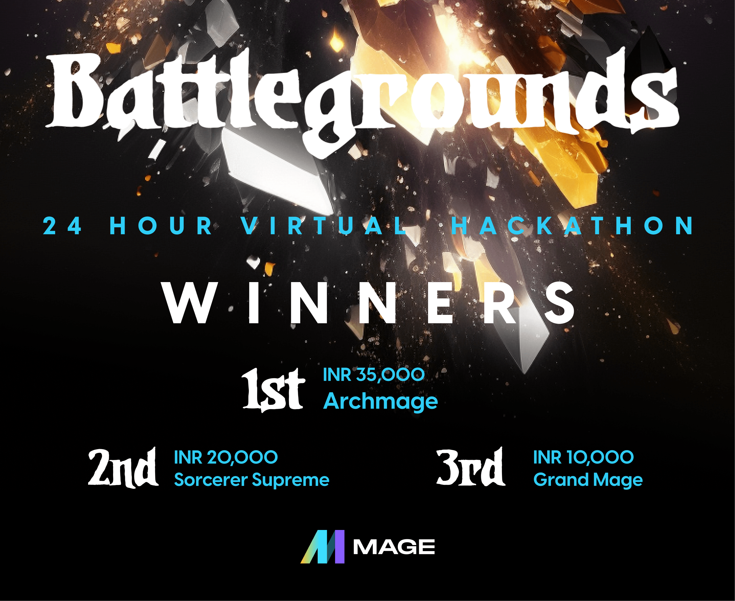 Mage Battlegrounds: 24-hour virtual hackathon winner announcement ... Mage Battlegrounds: 24-hour virtual hackathon winner announcement ...