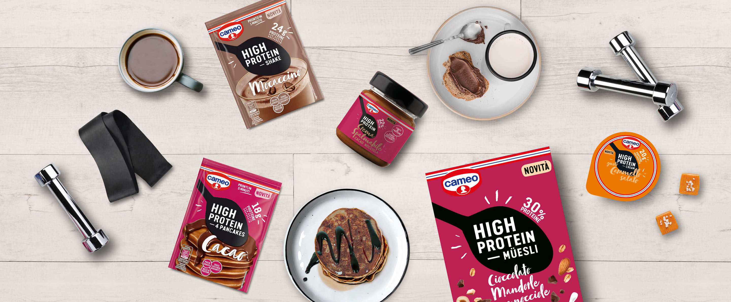 High Protein: i nuovi prodotti proteici | cameo