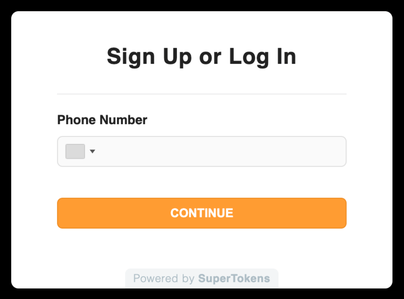 Nextjs Passwordless Authentication With Supertokens And Twilio 