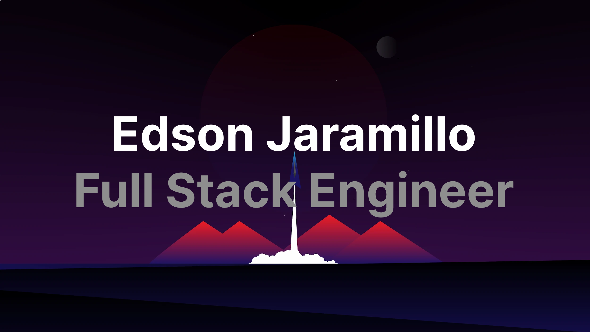 Homepage | Edson Jaramillo's Portfolio