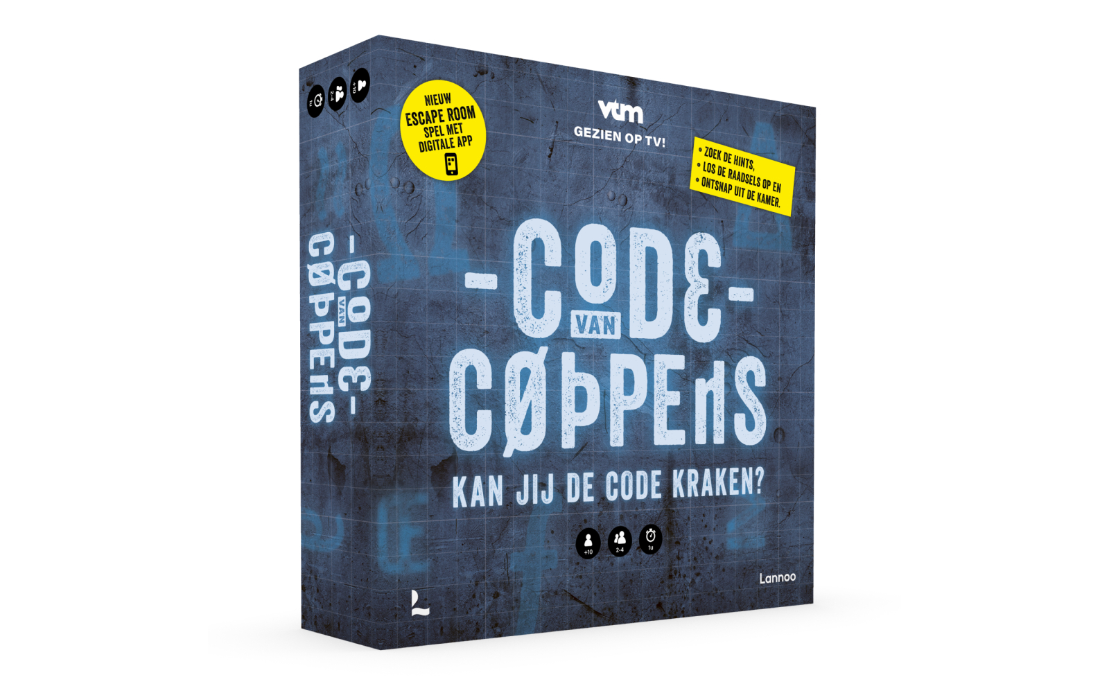 Code van Coppens - Het proefkonijn escape game - De ADshop