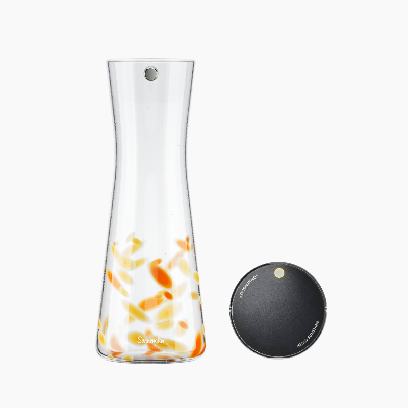 Sonnenglas® Set: Light Carafe C1 (Orange Speckles Edition) + SOMO Classic