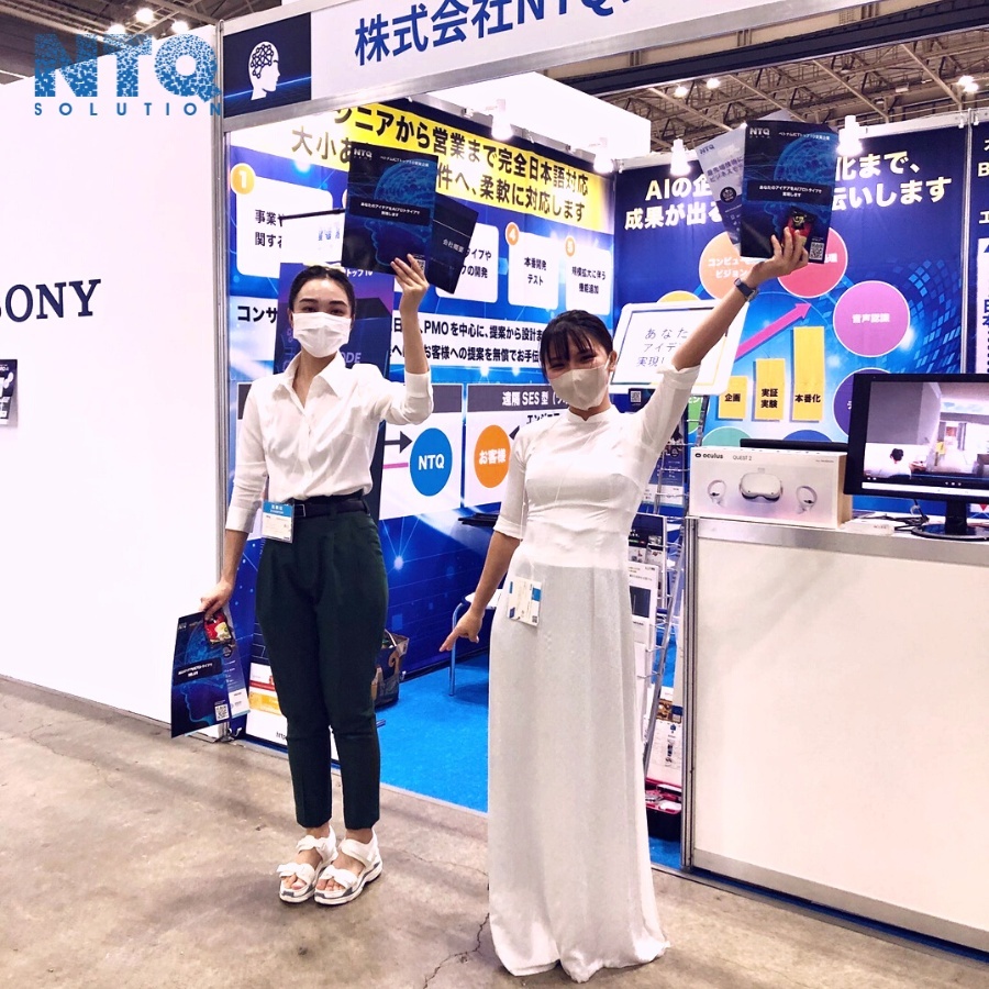 NTQ Japan Presented New Tech Sol At The Biggest IoT Technology ...