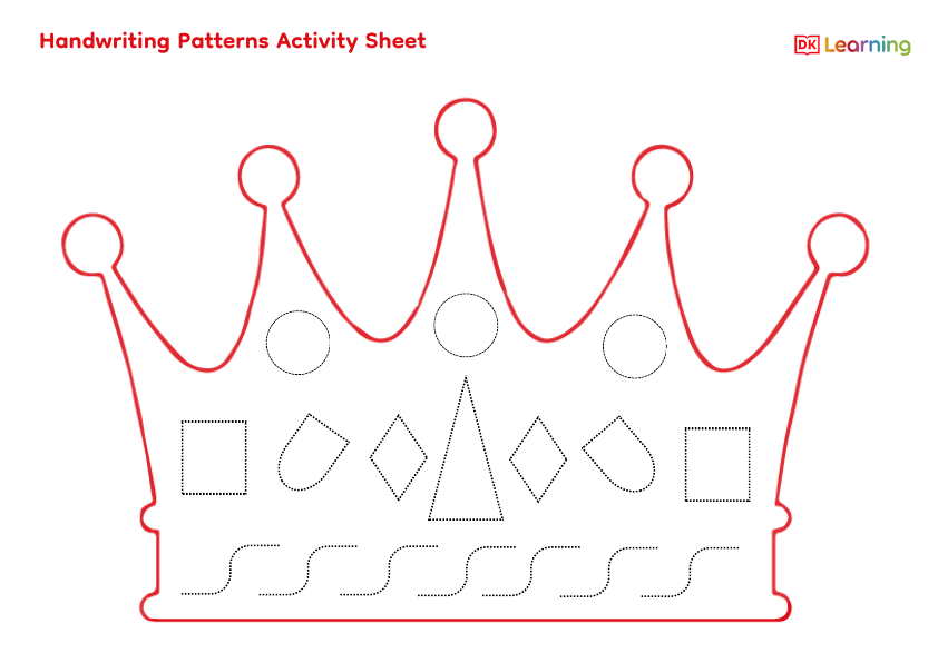 Handwriting Patterns Activity Sheet