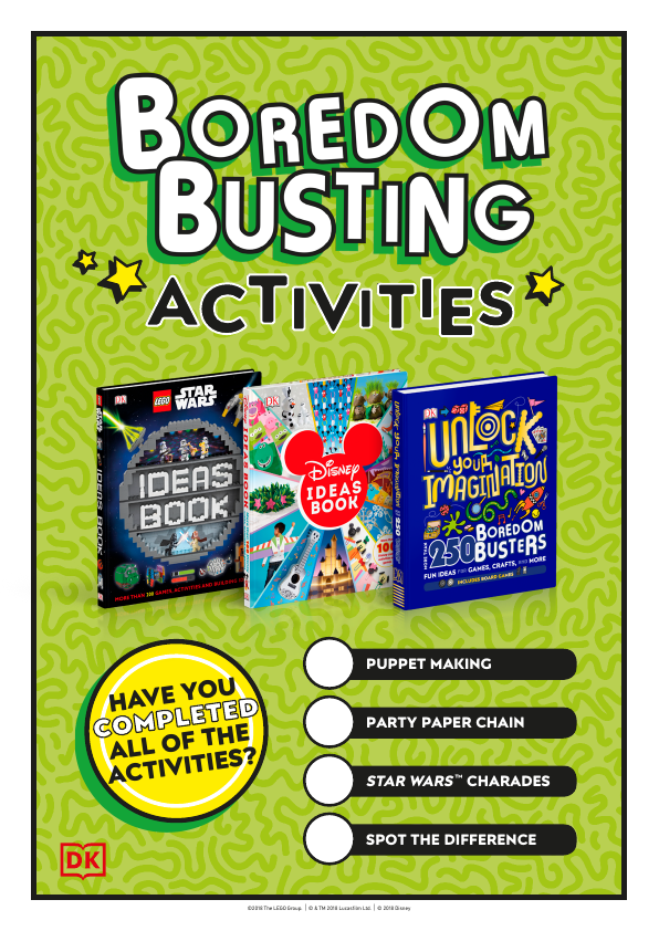 Boredom Busters Activity Pack