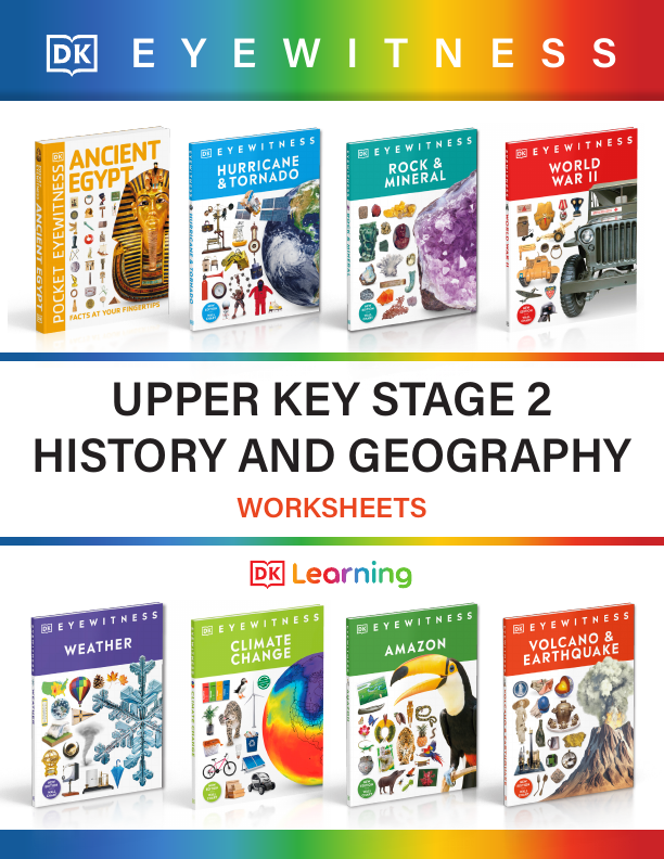 DK Eyewitness: Upper Key Stage 2 History and Geography Worksheets