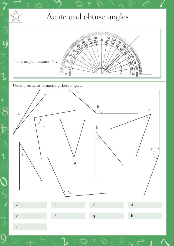 Free DKfindout! Worksheet: Maths: Measuring angles