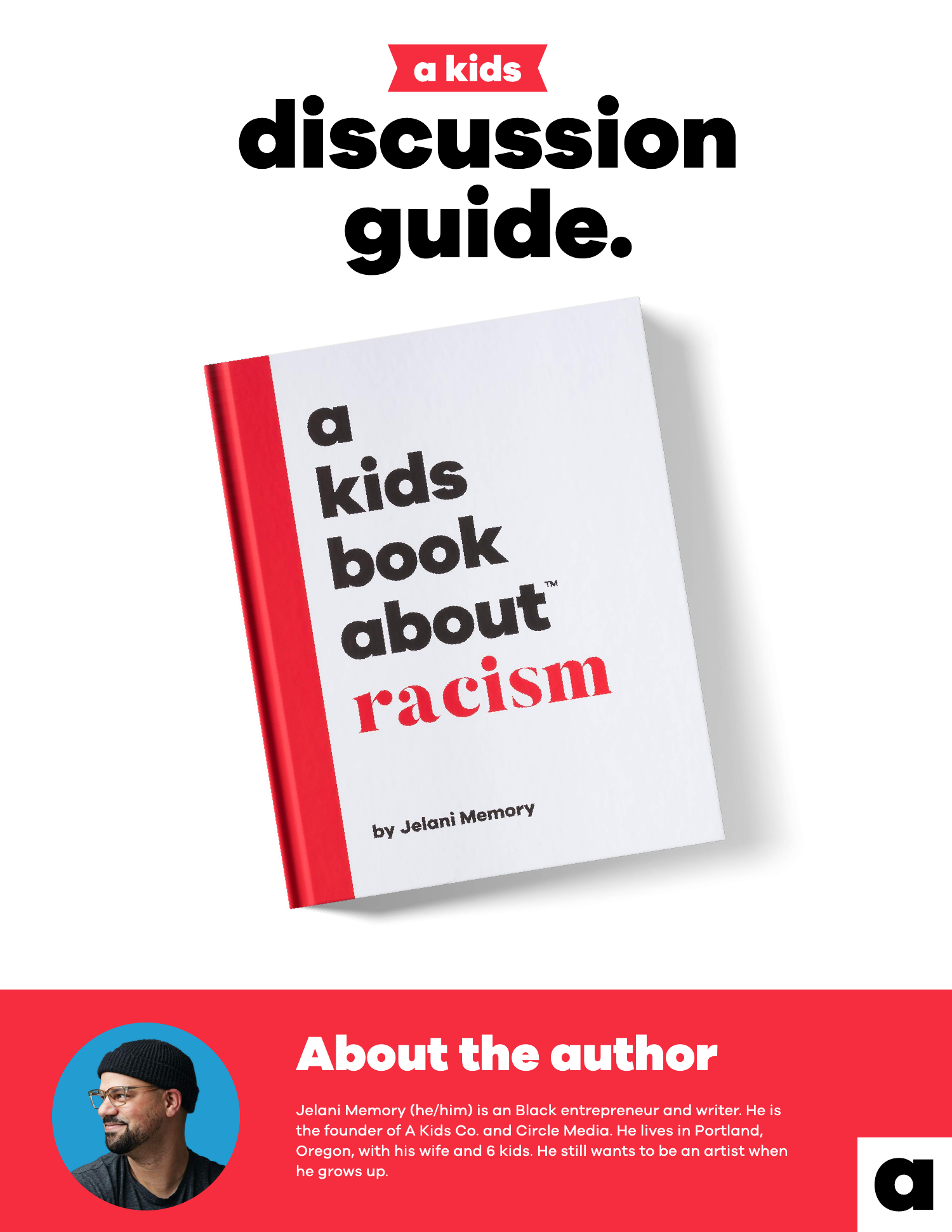 A Kids Book About Racism Discussion Guide