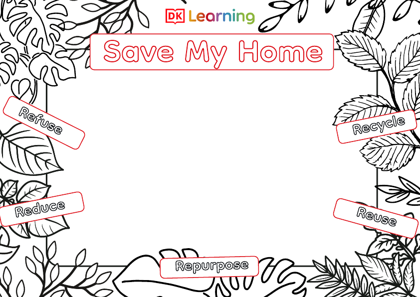 Save My Home Activity Sheet