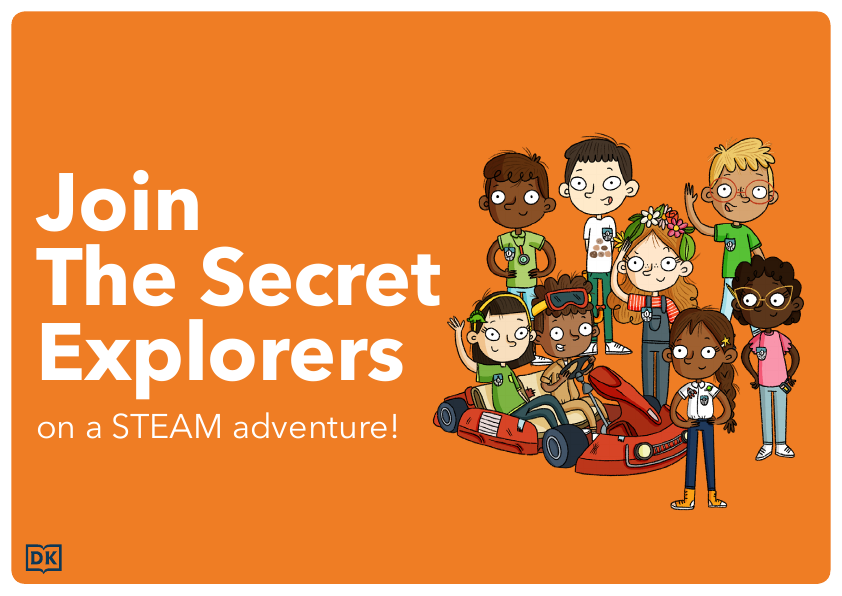 Join the Secret Explorers on a STEAM adventure! Activity Pack