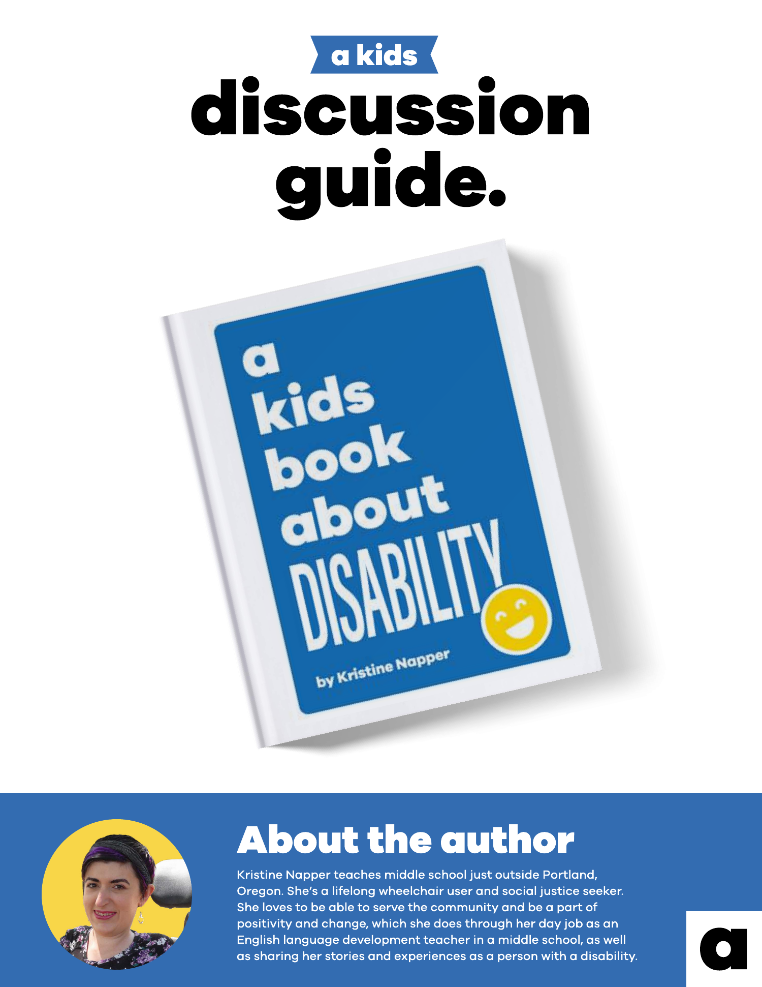 A Kids Book About Disability Discussion Guide