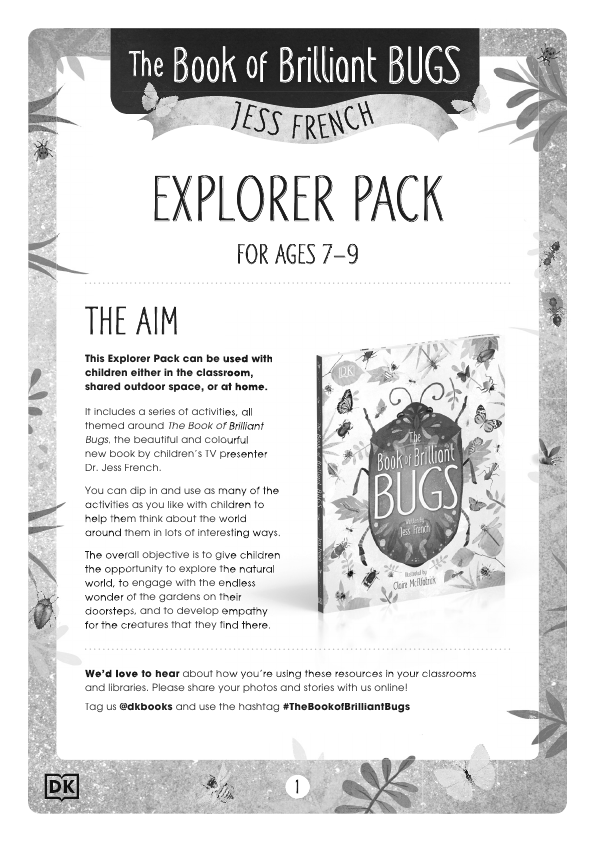 The Book of Brilliant Bugs Explorer Pack