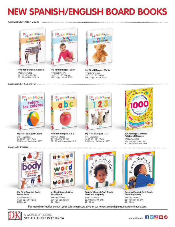 Bilingual Board Books Poster