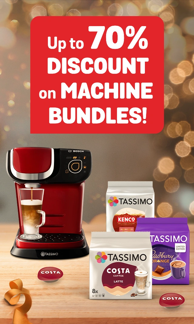 Coffee pod machines UK | Best pod coffee machines | TASSIMO