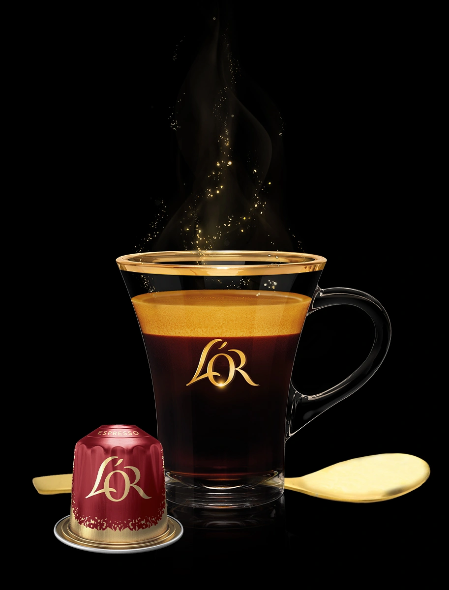 Découvrez toute la gamme de capsules double espresso L'OR