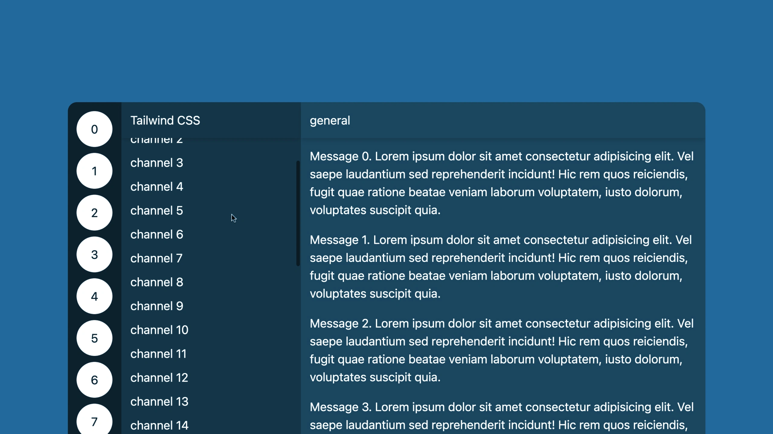 Making nested panels scrollable - Tailwind Mastery Making nested panels scrollable - Tailwind Mastery
